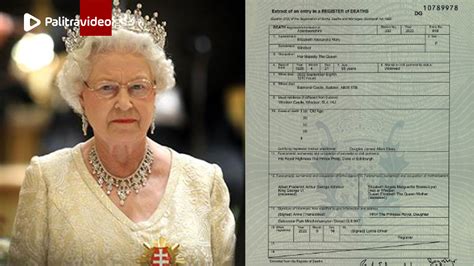 გასაჯაროვდა დედოფალ ელისაბედ Ii ის გარდაცვალების მოწმობა ცნობილია რითი გარდაიცვალა დედოფალი