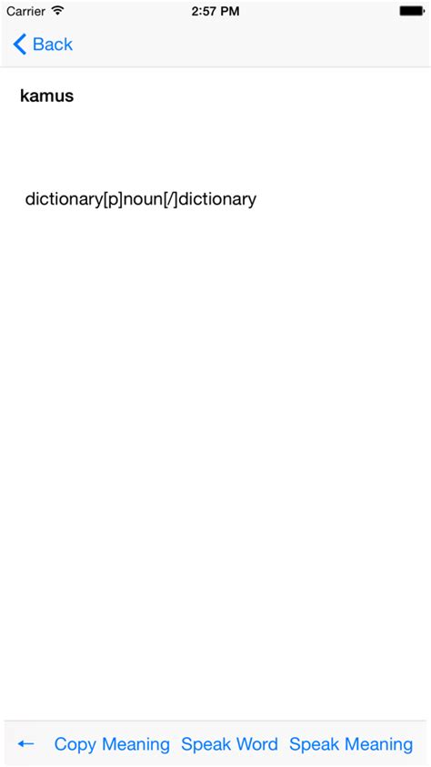 Kamus Dictionary Of Bahasa Malaysia ~ English By Ireka Soft Ios Apps — Appagg