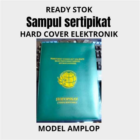 Jual Yasna Wijaya Plastik Sampul Sertipikat Elektronik Hard Cover Ukuran F4 Shopee Indonesia