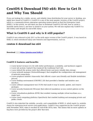 Fillable Online Which Linux Distribution You Should Use Fax Email Print PdfFiller