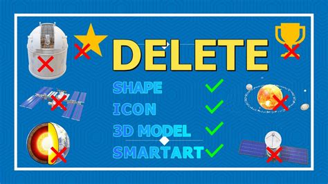 Excel Vba Delete All Illustrations Icons Shapes 3d Models Smartarts Using Macro Very