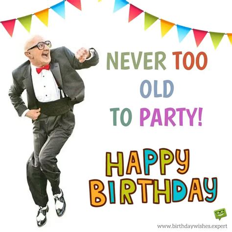Funny Birthday Old Man