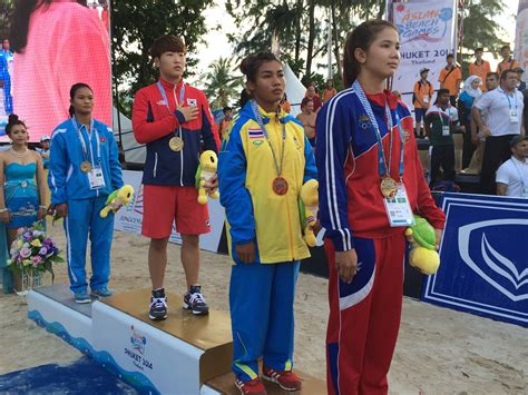 Asian Beach Games៖ក្រោយ ចំបាប់ ឈ្នះ មេដាយ សំរឹទ្ធ កម្ពុជា ចាំ អ៊ុត បាល់ទះ លើ ឆ្នេរ ខ្សាច់