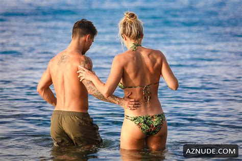 Gemma Atkinson Sexy On The Beach In Karma Minoan In Crete Greece Aznude