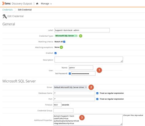 Discovery How To Use Windows Authentication For Microsoft Sql Server Deepextended Discovery