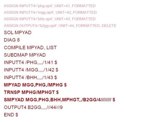 Article An Example Of Using Nastran Dmap