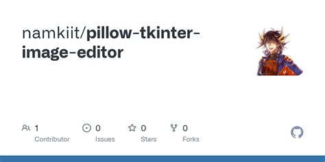 GitHub Namkiit Pillow Tkinter Image Editor