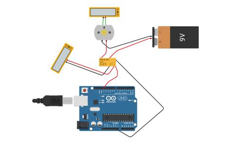 Circuit Design Motor Dc Tinkercad