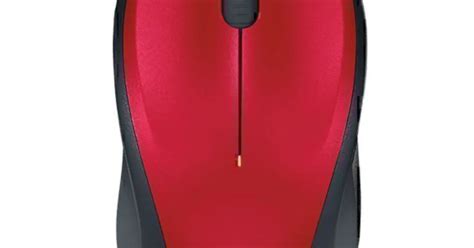 Buy Logitech Mouse M235 Red Black Cat Printing In Blackwood Black Cat Printing And Stationery