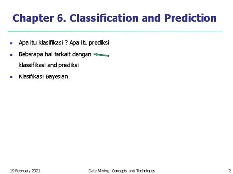Data Mining Klasifikasi Dan Prediksi Naive Bayesian Bayesian