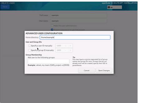 Quick Start Openeuler Documentation V2203ltssp1