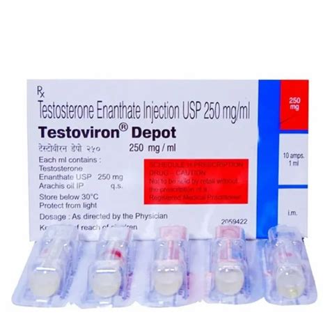Testosterone Enanthate Injection Usp 250mg For As Sexual Wellness