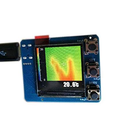 AMG8833 IR Infrared 8x8 Thermal Imaging Camera Array Temperature Sensor Module Kit Built In TFT