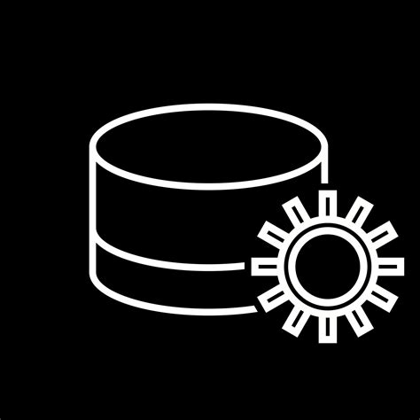 Beautiful Database Management Vector Line Icon 17137243 Vector Art At