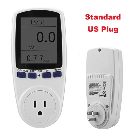 Electricity Usage Energy Monitor Plug Property Room