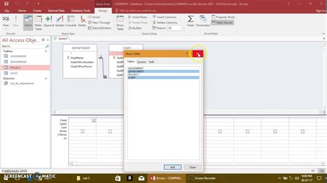 4 Multiple Table Query Youtube