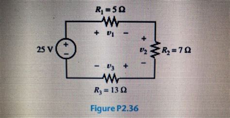 Solved Use The Voltage Division Principle To Calculate V1