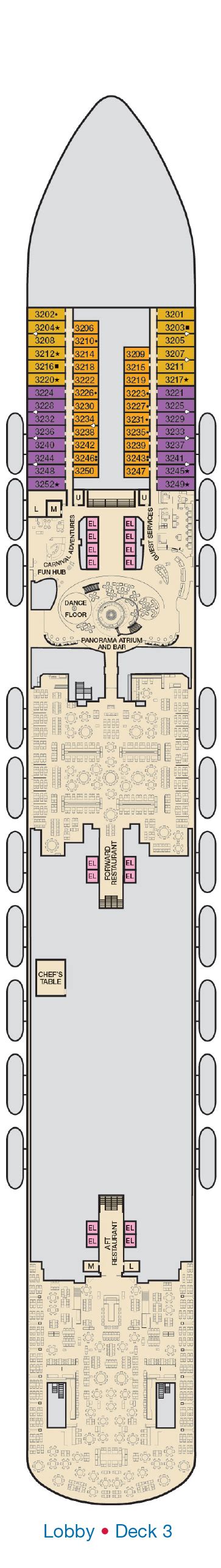 Carnival Panorama Deck Plans Cruiseind