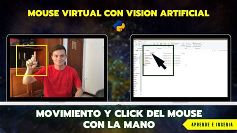 Mouse Virtual Con Vision Artificial En Python Opencv Mediapipe Hands