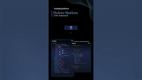 Animated Delete Button Youtube