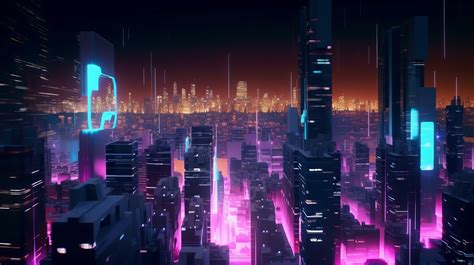 Cyberpunk Skyline