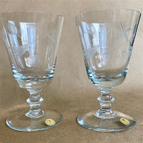 Etched Wine Glasses Etsy