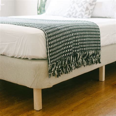 Box Spring Bed Frame Add Legs Single Double Queen King Furniture