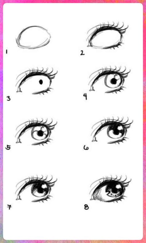 Android 용 Learn To Draw Eyes Tutorial 다운로드