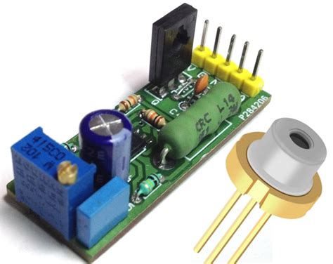Constant Current Laser Diode Driver Circuit Using Opa2350 Opamp Electronics Lab