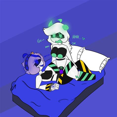 Rule 34 Ahe Gao Amari Bunskull Bed Big Breasts Blue Eyes Blue Hair Bunskull Cowgirl Position