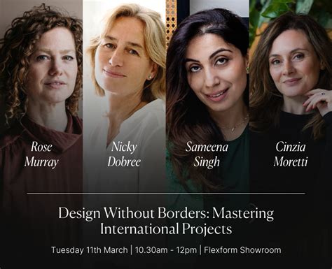 design without borders mastering international projects business and