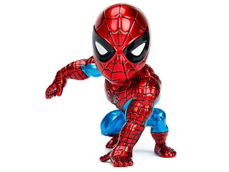 Figura Simba Spider Man Clássico De Metal Wortenpt