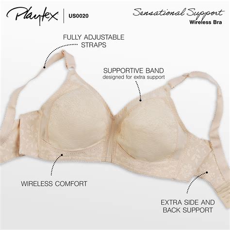 Playtex Womens 18 Hour Original Soft Cup Bra