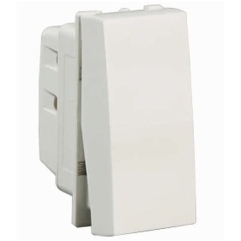 White Color One Way Modular Switch At Best Price In Lucknow A P Enterprises