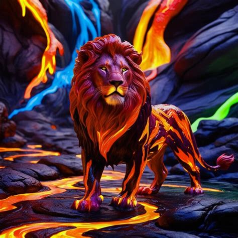 Mythical Lava Lion Images Free Download On Freepik