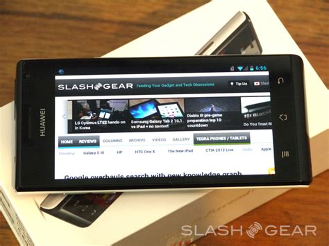 Huawei Ascend P Unboxing And First Impressions