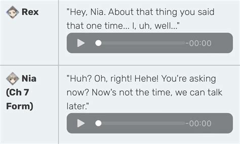 Thread Of Rex And Pyra Mythra Nia Being Cute Together R Xenoblade