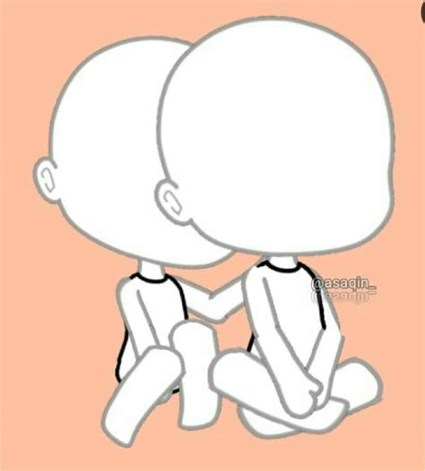 Gacha Life Body Base Poses Couple