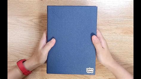 노트 만들기 모닝글로리 고품질 복사지로 만든 만년필 전용 노트 Youtube