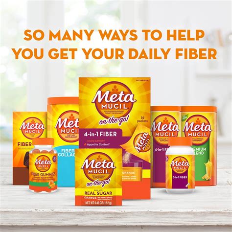 Metamucil On The Go Daily Fiber Supplement Orange Nepal Ubuy