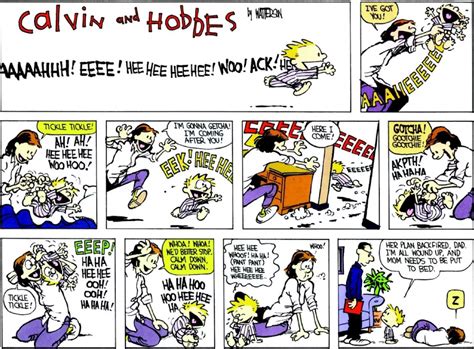 Best Calvin Hobbes Comics Featuring Calvin S Parents