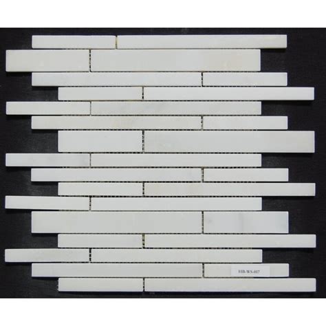 Marble Linear Mosaic Wall And Floor Tile 2 X 3 Surplus Tile Mart
