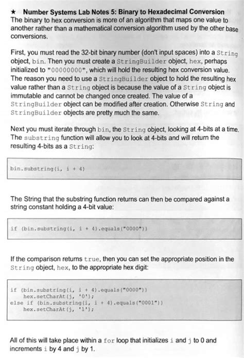 Solved E Computer Lab Number Systems Construct An Chegg Com