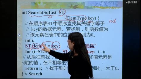 数据结构与算法： 723 顺序查找的算法程序2 电子发烧友网