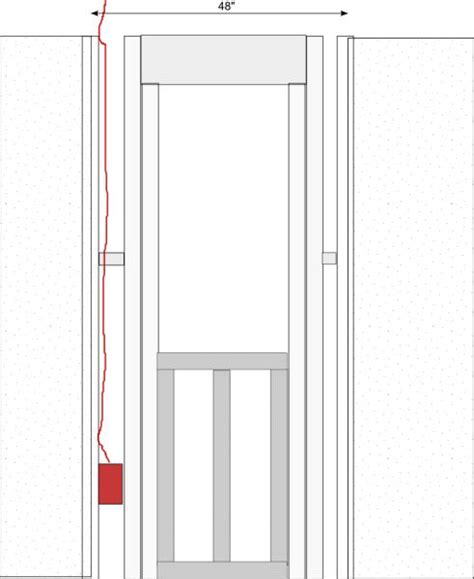 Outlet Box Wiring With Window Framing DoItYourself Com Community Forums
