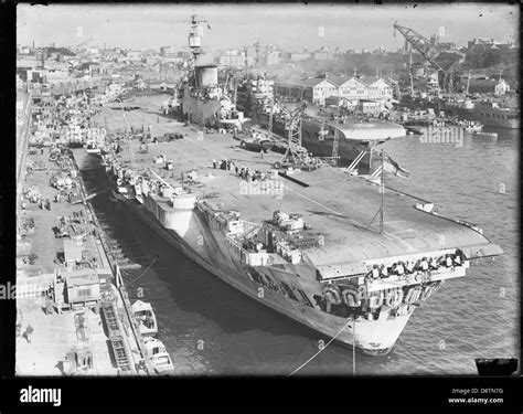 The Hms Indefatigable R10 Was An Implacable Class Aircraft Carrier Of The Royal Navy Active