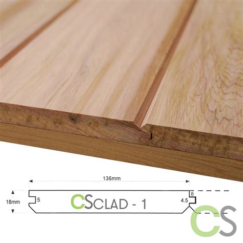 Cedar Cladding Profile 01 18 X 136mm X 1 85m Country Supplies