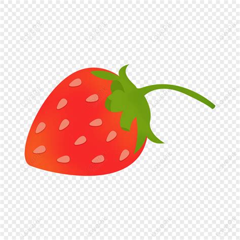 빨간 딸기 일러스트 클립 아트 요소열매육체 Png 일러스트 무료 다운로드 Lovepik