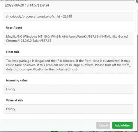 How To Disable Block Fromdata Nginx Waf Aapanel Free Hosting Control Panel One Click Lamp