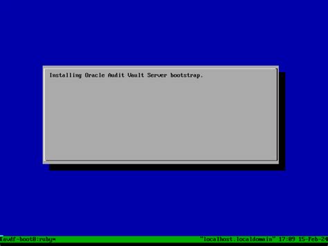 Audit Vault Server Installation Step By Step Orakldba Oracle Tutorial